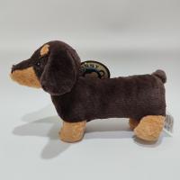 China Soft Plush Dachshund Dog Toy with Realistic Design for sale