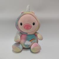 China Cute Pig Plush Toy in Unicorn Costume Soft Stuffed Animal 30cm for Kids Gift for sale