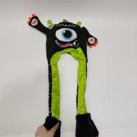 China Inflatable Halloween Monster Airbag Hat Plush Party Costume 60cm for sale