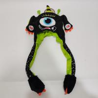 China Inflatable Halloween Monster Airbag Hat Plush Party Costume 60cm for sale