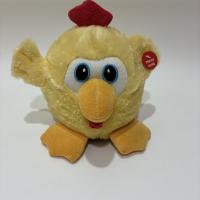 China Funny Circling Dancing Chicken Plush Toy with Music for sale