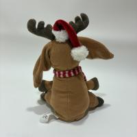 China Christmas Shaking Ears Reminder Plush Toy with Music for sale
