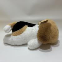 China Custom Plush Beagle Dog Pillow Soft PP Cotton Cushion 40cm for Kids Home Decoration for sale