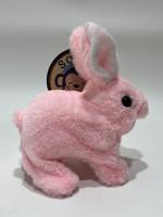 China Custom Design Stuffed Animal Cute Cute Hopping Rabbit Elecreonic Plush Toy for sale