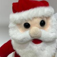 China Singing & Dancing Christmas Santa Plush Toy With Music for sale
