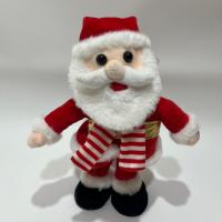 China Singing & Dancing Christmas Santa Plush Toy With Music for sale