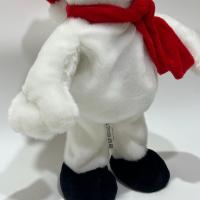 China Singing & Dancing Christmas Snowman Plush Toy With Music for sale
