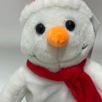 China Singing & Dancing Christmas Snowman Plush Toy With Music for sale