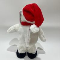 China Singing & Dancing Christmas Snowman Plush Toy With Music for sale
