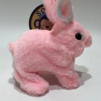 China Custom Design Stuffed Animal Cute Cute Hopping Rabbit Elecreonic Plush Toy for sale
