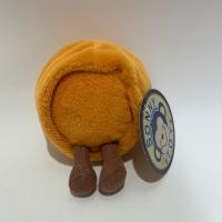 China Kawaii Egg Tart Plush Toy Soft Stuffed Cute Food Plushie for sale