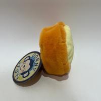 China Kawaii Egg Tart Plush Toy Soft Stuffed Cute Food Plushie for sale