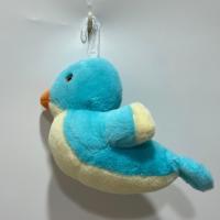 China Colourful Plush Button Bird Toy for Kids and Collectors for sale