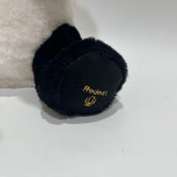 China Interactive Peek-a-Boo Panda Plush Toy with Repeat Function and Music Cute Lying-Down Hide and Seek Toy for sale