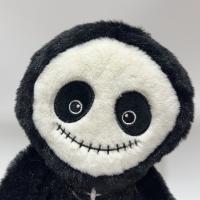 China Halloween Skeleton Plush Toy with Swinging Arms Singing and Dancing Spooky Skeleton Doll for sale