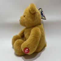 China Breathing Light Sleep Soothing Teddy Bear Plush Toy Brown Sleeping Bear Pillow Baby Sleep Aid for sale