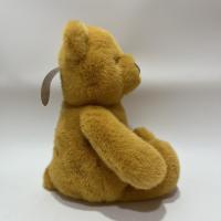 China Breathing Light Sleep Soothing Teddy Bear Plush Toy Brown Sleeping Bear Pillow Baby Sleep Aid for sale
