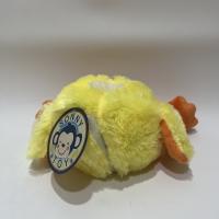 China Little Yellow Duck Hand Puppet Plush Toy Quacking Duck Doll Parent-Child Storytelling Prop Soothing Doll for Kids for sale