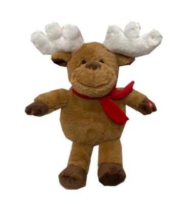 China 0.28m LED Plush Reindeer Toy with Glowing Function and PP Cotton Filling - BSCI Certified Manufacturing for sale