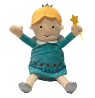 China 27cm LED Angel Bear Stuffed Animal with Light-Up Feature - 10.63in Plush Toy for Nighttime Comfort for sale