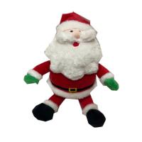 China 0.28m 11.02'' Singing Santa Claus Plush Toy with LED Lights and Custom Christmas Songs for sale