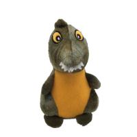China 17cm Green Dinosaur Talking Back Plush Toy with Recording Function - 6.69 Inch Interactive Stuffed Animal for sale