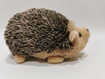 China 17cm Recycled Material Rainbow Hedgehog Stuffed Animal - Eco-Friendly Plush Toy with PP Cotton Filling for Ages 3+ for sale