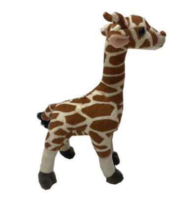 China 0.2M 7.87 Inch Small Giraffe ECO Friendly Stuffed Animal - Recycled Material Plush Toy with 100% PP Cotton Filling for sale