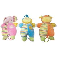 China 0.3M Elephant Lion Cow Plush Toys with Music for Infants - 60-70 Day Delivery, 100% PP Cotton Filling for sale