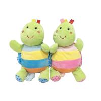 China 0.25m 9.84 Inch Infant Plush Tortoise Stuffed Animal with Music - Hypoallergenic Baby Toy for sale