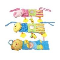 China 3-Piece 0.35M Infant Plush Toy Set with Music and Safe Mirror for Babies - BSCI Certified Manufacturing for sale