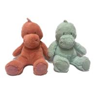 China 2-Piece 40cm T-Rex Dinosaur Stuffed Animal Set with Rustling Sound for Babies and Children Education for sale