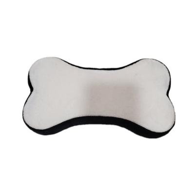 China 3.94in 0.1m Bone Sponge Plush Dog Chew Toy - Durable Pet Play with Multiple Sizes and Designs Available for sale