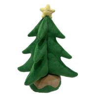 China 13.78in 35CM LED Musical Christmas Tree Plush Toy with Lighting and Music for Home Decoration for sale
