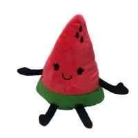 China Watermelon Recording Plush Toy 6.3 Inch with 0.16M Memory and PP Cotton Filling for Interactive Play for sale