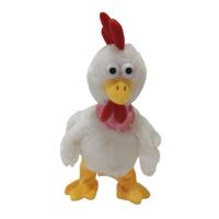 China 32cm 12.6 Inch Dancing Singing Plush Chicken Toy with Custom Printing - EU/USA/CA Certified for sale