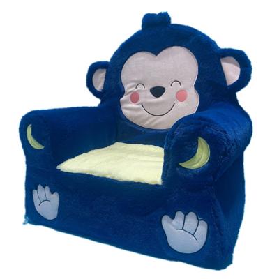 China 48cm Monkey Plush Chair with Memory Foam Filling - Soft Stuffed Animal Bean Bag for Kids for sale