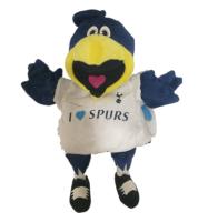 China 32cm Black Yellow Tottenham Hotspur Mascot Plush Toy 12.6in Soft Cuddling Souvenir for sale