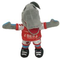 China 9.45 Inch Football Club Mascot Plush Toy - 0.24m Team Mascot with PP Cotton Filling for Baby Showers and Gifts for sale