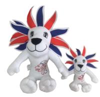 China 5 Inch 12.7cm Washable Lion Cub Stuffed Animal with PP Cotton Filling - Safe for Ages 3+ for sale