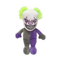 China 0.35M 13.78 Inch Evil Clown Doll Stuffed Toy with LED Lighting for Halloween Decorations for sale