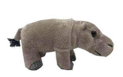 China 20cm Recycled Material Hippopotamus Stuffed Animal Toy - Eco-Friendly Plush with Baby Safe Certification for sale