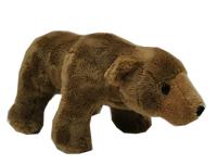 China 0.2M 0.66ft Recycled Material Plush Bear - Eco-Friendly Wildlife Educational Toy with CE/EMC Safety Certification for sale