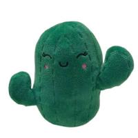 China 0.59ft Talking Cactus Pet Plush Toy with Squeaker - 100% PP Cotton Filling for Dogs for sale