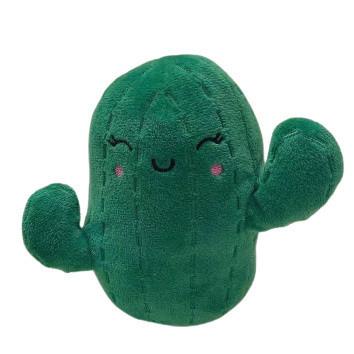 China 0.59ft Talking Cactus Pet Plush Toy with Squeaker - 100% PP Cotton Filling for Dogs for sale