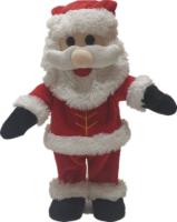 China 36cm Walking Singing Dancing Santa Claus Musical Toy with Color-Changing Lights - SGS Certified Holiday Gift for sale