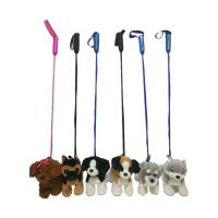 China 6-Piece Realistic Stuffed Animal Dogs 17cm Hypoallergenic Plush Toys with Custom OEM Options for sale