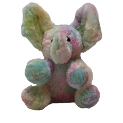 China Interactive Tie-Dye Elephant Toy with Music, LED Lights & Movement - 60-70 Day Delivery, Custom Sizes Available for sale