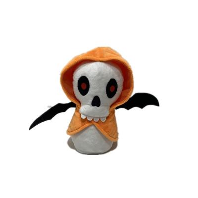 China 20cm Halloween Talking Back Ghost Recording Plush Toy with Shaking Motion - 3 AAA Battery Powered for sale