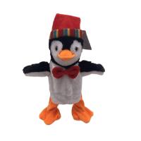 China 33cm Electronic Christmas Penguin Plush Toy with Singing and Walking Functions - PP Cotton Filling for sale